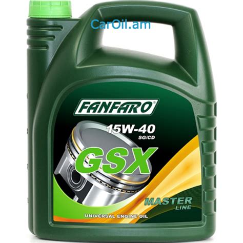FANFARO 15W-40 GSX 5L