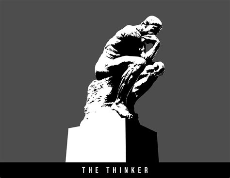The Thinker Wallpaper