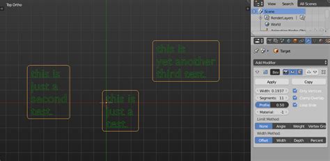 animation nodes - Match shape key for mesh to size of text bounding box ...