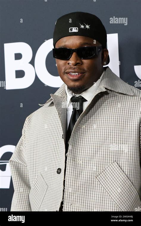 February 2, 2024, Los Angeles, Ca, USA: LOS ANGELES - FEB 2: Blxst at the 2024 MusiCares Person ...