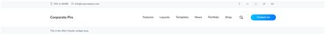 After Header Widget Area In Corporate Pro Sridhar Katakam
