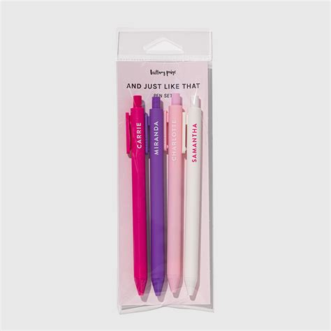 Sex And The City Pen Set Hartford Prints