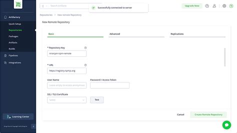 NPM Package Type And Jenkins Integration In JFrog Artifactory