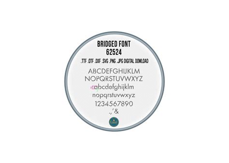 Font Dxf Font Files For Cnc Unique Font Ttf Digital Download Stencil