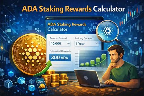 Cardano Staking Calculator 2026 Estimate Your Ada Rewards Ada4good
