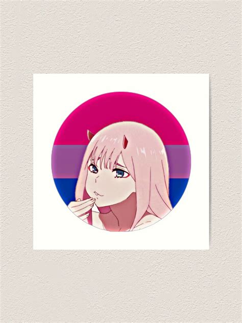 Cute Zero Two Darling In The Franxx Art Print For Sale By Tristel