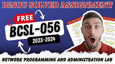BCSL Solved Assignment IGNOU BCA Free Assignment Solution SEM BCSL By ISM