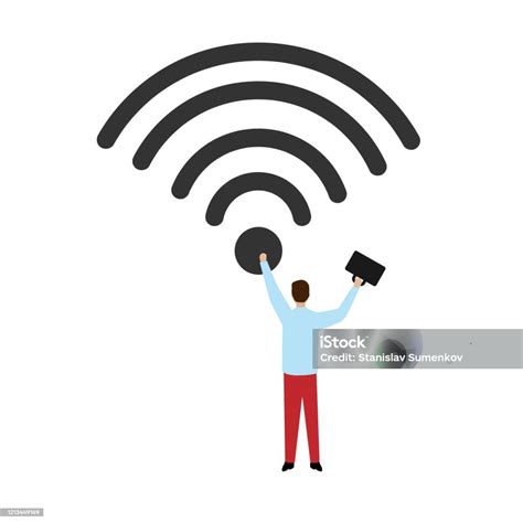 Router Wi Fi Ilustrasi Vektor Karakter Kartun Datar Terisolasi Di Latar Router Wi Fi Ilustrasi Vektor Karakter Kartun Datar Terisolasi Di Latar