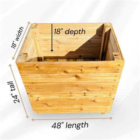 Planters Box Cedri Planters Modern And Easy To Assemble