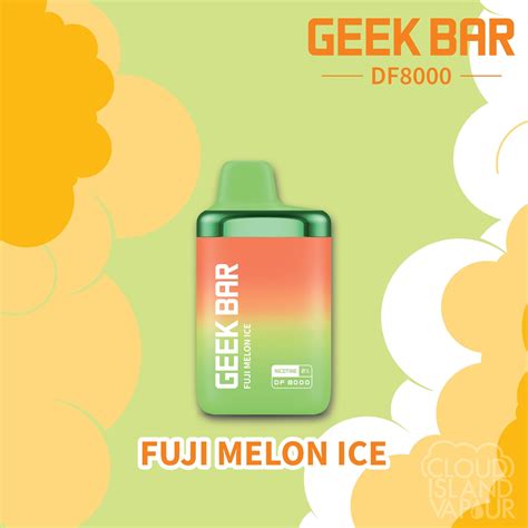 Geek Bar Df8000 Disposable Vape Fuji Melon Ice Cloud Island Vapour