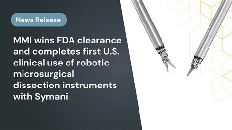 Mmi Announces Cpt Code And Cms Reimbursement For Robotic Lymphatic Surgery Unlocking Market