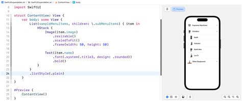 28 Building An Expandable List View Using Outlinegroup · Mastering