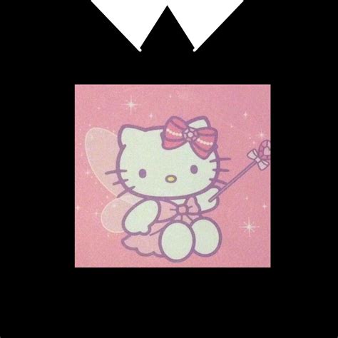 Roblox T-shirt Hello Kitty | Футболки, Картинки, Косметика по брендам