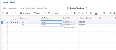creating expiration dates based on products — smartsheet community