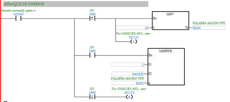Tutorial ISPSoft (Delta) - Control de inversor VFD-EL vía RS485 (MODBUS) con PLC DVP. - El ...