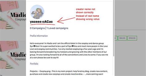 Creator Name Not Shown Correctly Album On Imgur