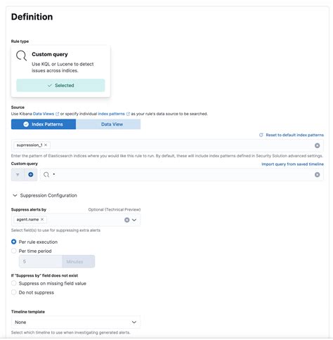 Security Solution Alerts Discuss Alert Suppression On Docs With Missing Fields · Issue
