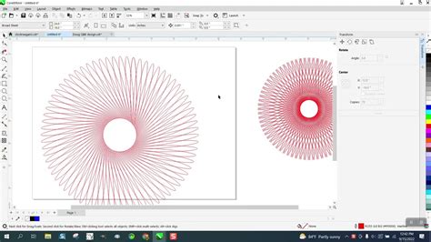 Corel Draw Tips Tricks Rotate Off Center YouTube