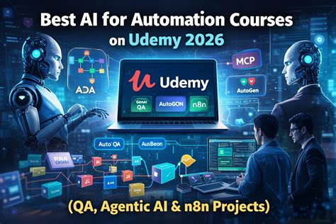 Best Ai For Automation Courses On Udemy 2026 Qa Agentic Ai And N8n