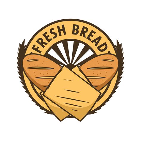 Fresh Bread Bakery Logo Design Template 46156312 Vector Art At Vecteezy