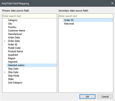 Filter Between Blended Data Sources In Tableau Using Set Actions Datum