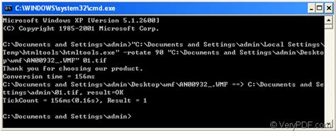 How To Rotate The Page While Converting Wmf To Raster Image Verypdf
