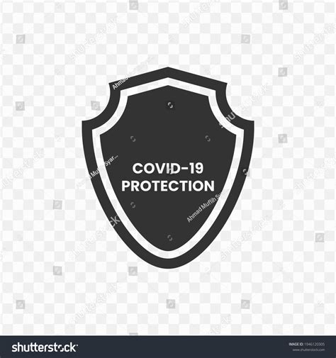 Transparent Shield Icon Png Vector Illustration Stock Vector Royalty Free