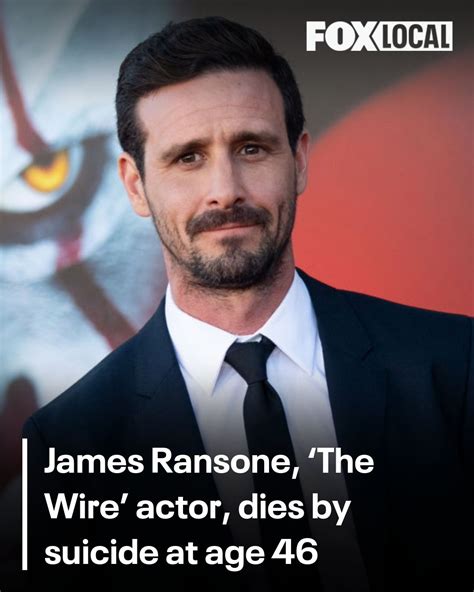 Fox Actor James Ransone Best Known For Playing Ziggy Sobotka In