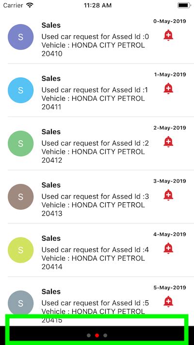 Ios Uipageviewcontroller Dots Not Showing Stack Overflow