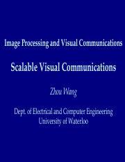 Scalable Image And Video Coding Techniques Explained Course Hero