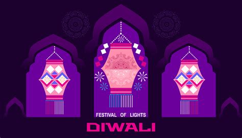 인도 전통 축제 디왈리 조명의 행복한 축제 배너 포스터 인사말 카드를위한 Deepavali 템플릿 축제 불타는 디야 그래픽 디자인 배경 벡터 추상 평면 그림 0명에 대한
