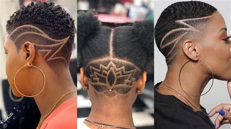 Feminine Fade Hair Cuts For Black Women Look Good In Short Hair