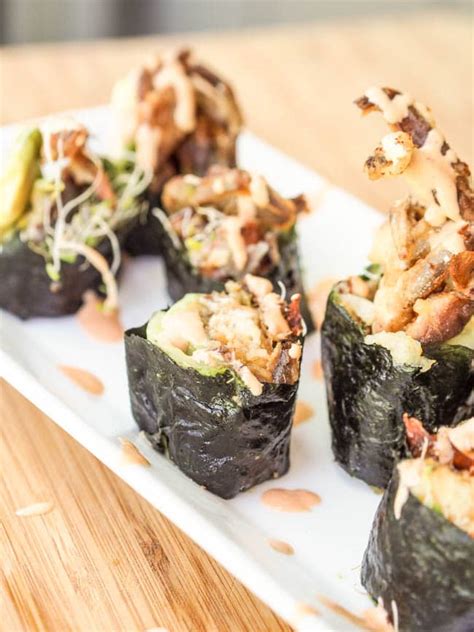 Soft Shell Crab Roll Recipe {gluten Free Dairy Free Low Carb}