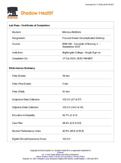 Birth Lab Pass Lab Pass Generated Oct 17 2023 0852 Pm Mdt Lab