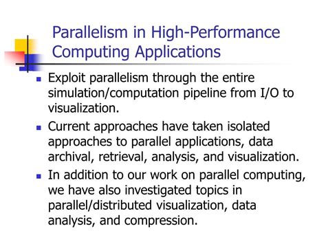 Ppt Parallelism In High Performance Computing Applications Powerpoint Presentation Id4283354