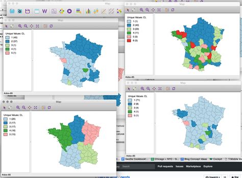 add map view title for local cluster stats · issue 1111 · geodacenter