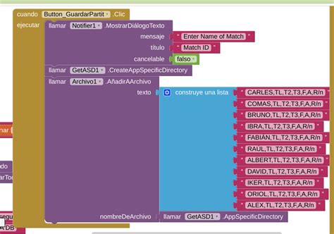 Tinydb With Buttons 161 By Carlesmartinezberm Mit App Inventor