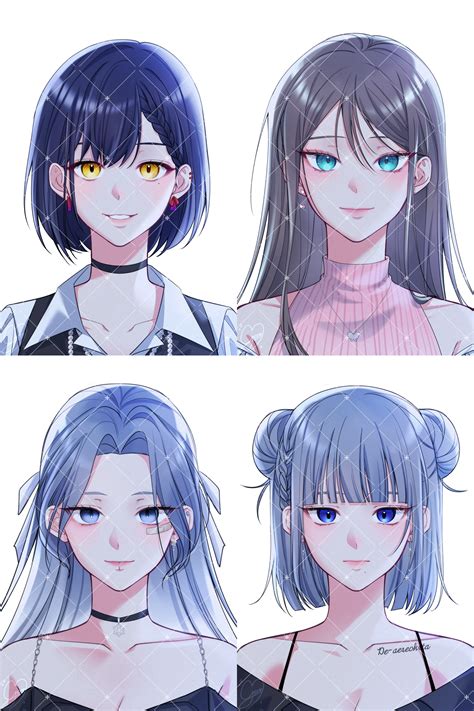 빠른 정면 두상 커미션 Yeon🖤 Crepe