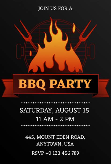 Bbq Invitation Templates Design Ideas And Tips Printable