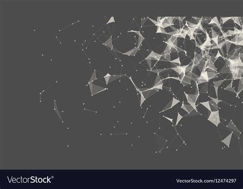 Triangle Mosaic Background Design Royalty Free Vector Image