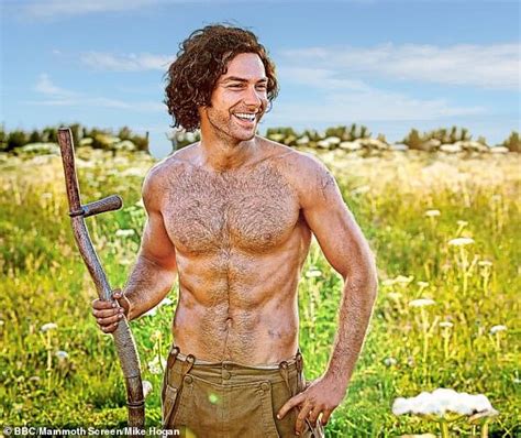 Aidan Turner Poses For Selfies With Fans At The One Woman Show Press