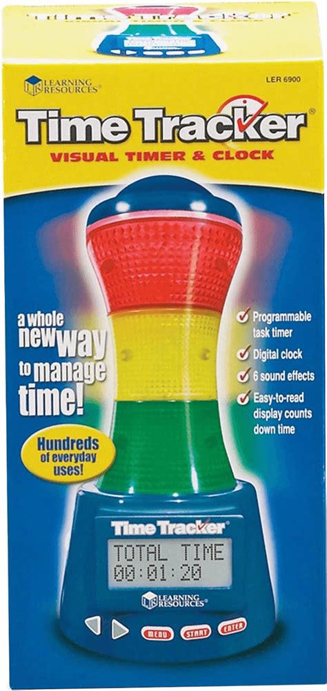 Buy Learning Resources Time Tracker Visual Timer And Clock From £37 38 Today Best Deals On