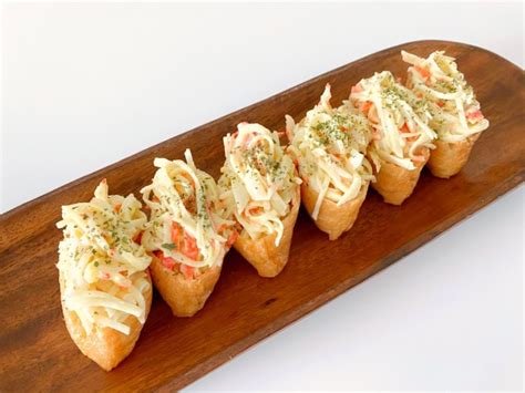 크래미유부초밥 만들기