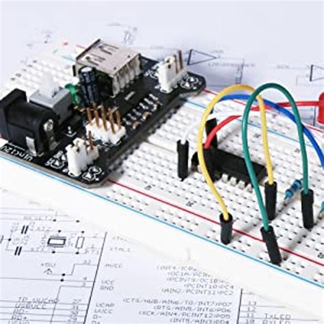 Elegoo 3pcs Mb 102 Breadboard 830 Point Solderless Prototype Pcb Board