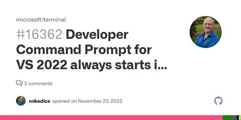 Developer Command Prompt For Vs 2022 Always Starts In The Wrong Place