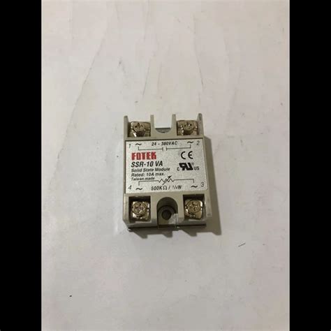 Jual Solid State Relay Fotek 10 Va Solid State Relay Fotek 10 Va Aksesoris Listrik Tangerang