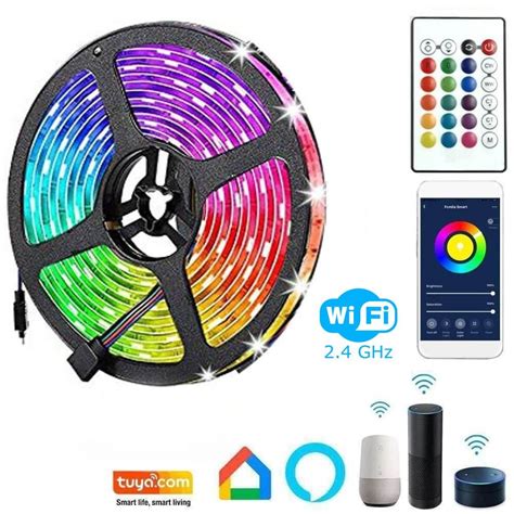 Pack LED Strip 24W 12V SMART WiFi RGB Remote Control CCT Dimmable SMD5050 STARLED