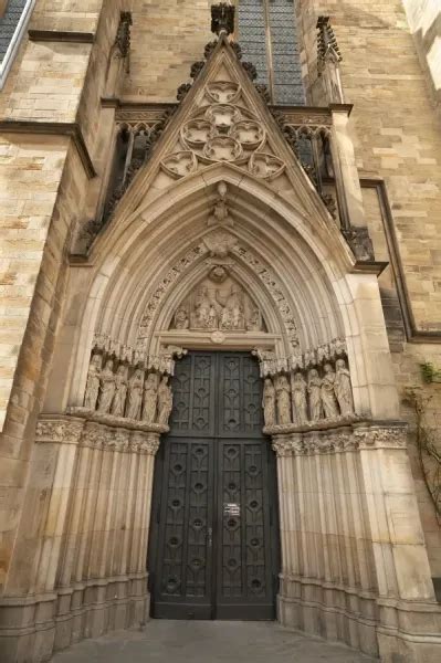 Gothic Side Entrance St Marys Church Our Beautiful Wall Art And Photo