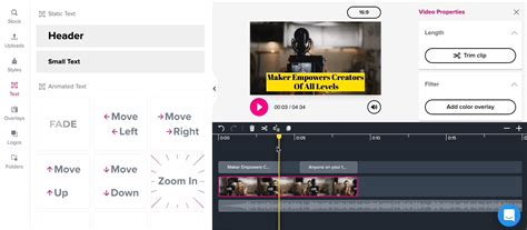 New Feature Expanded Timeline Layers In Maker Storyblocks