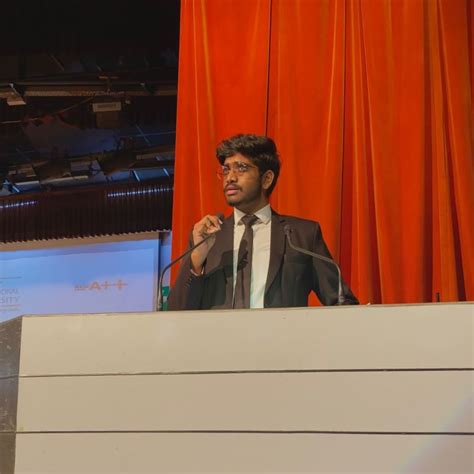 Anvith Vattikuti On Linkedin Stepping Into The Spotlight For The First